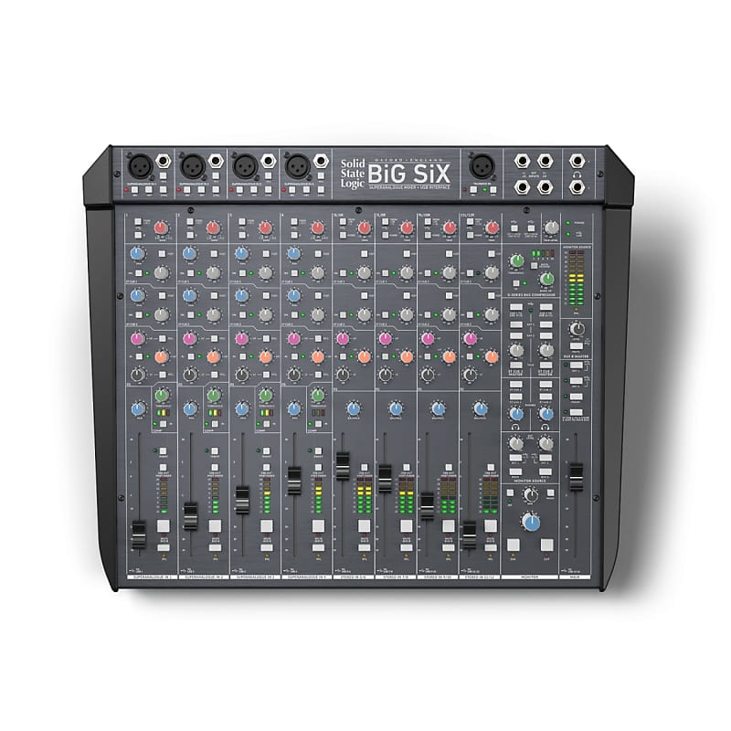 Solid State Logic BiG SiX 6-Channel Analog Mixer | Reverb