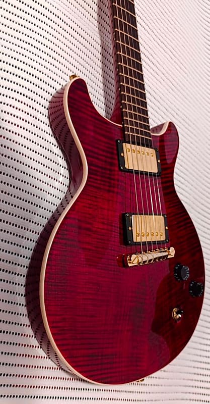Custom Doublecut Guitar - Wine Red | Reverb