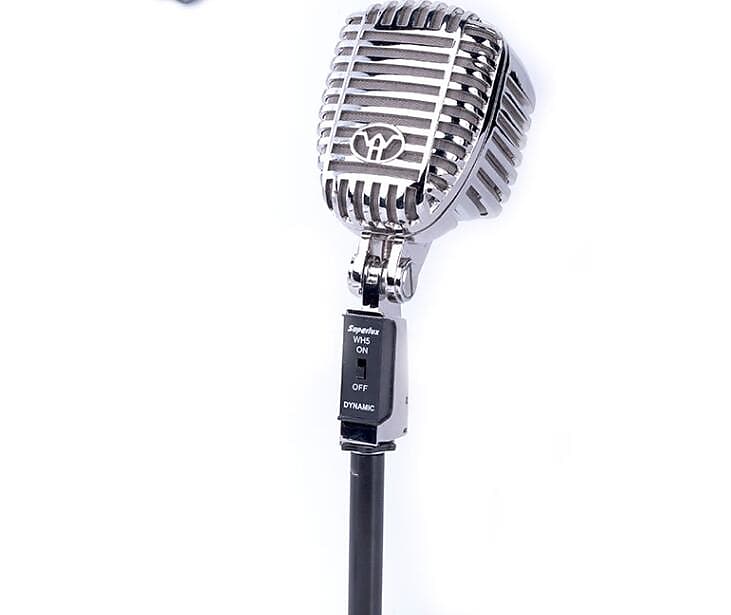 SUPERLUX WH5 Super-Cardioid Vocal Mic w/ Desktop Stand - OPEN | Reverb