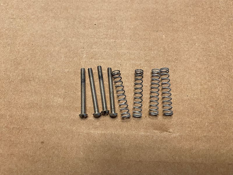 Gibson Vintage 1973 SG Pickup Ring Screws Springs L6S 1971 | Reverb