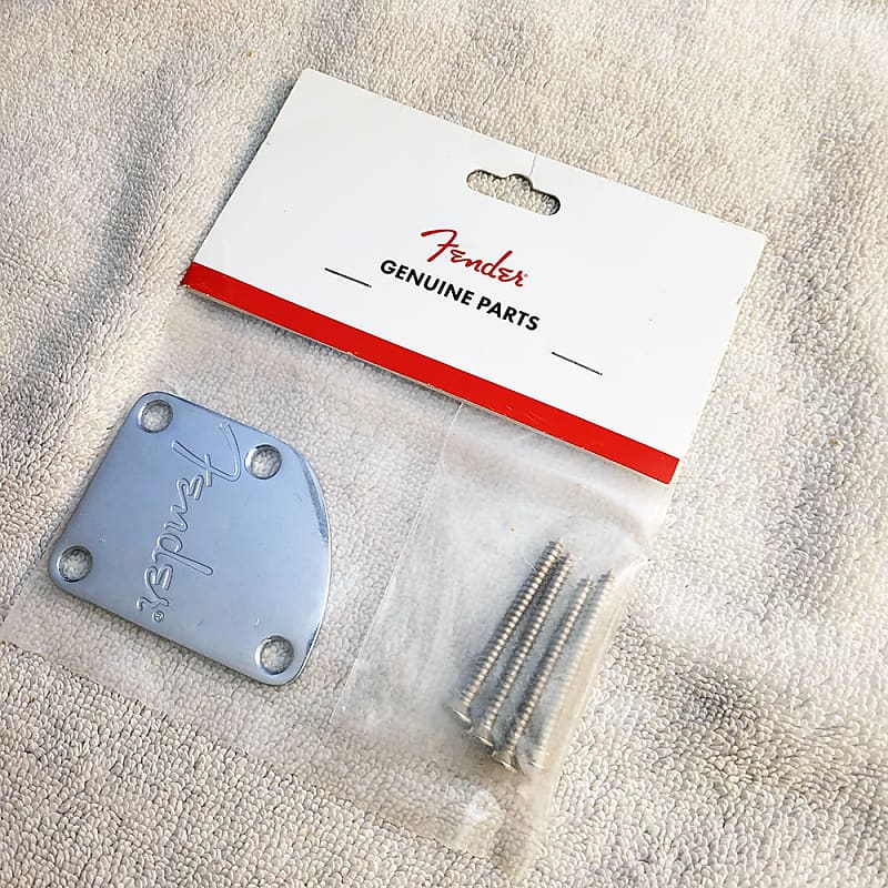 Fender Contoured Heel Neck Plate | Reverb