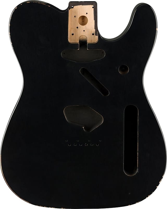 Fender Road Worn 50's Telecaster SS Alder Body, Black | Reverb
