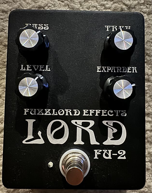 FuzzLord FU-2 Fuzz - Black | Reverb