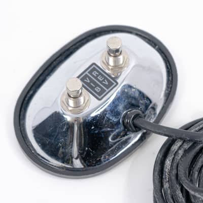 Fender Dual Amplifier Footswitch 1980's Chrome Vibrato/Reverb | Reverb