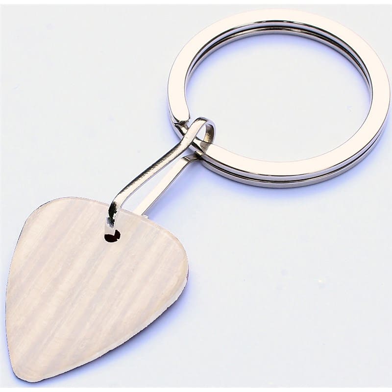 Timber Tones Plectrum Key Ring | Reverb