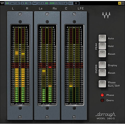 Waves Dorrough Surround - Surround Metering Plug-In (Native, | Reverb