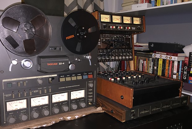 TASCAM 22-4 / TEAC Model 2a / DBX RX-9 nr unit | Reverb