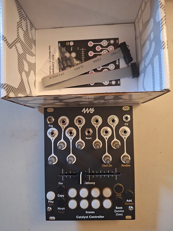 4ms Catalyst Controller/Sequencer Eurorack module | Reverb