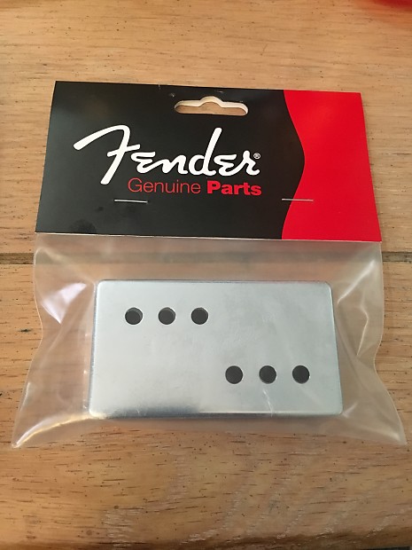 Genuine Fender Wide Range Humbucker Pickup Chrome Cover with | Reverb