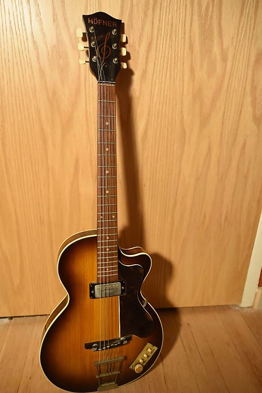Hofner Club 40 Guitar 1962 Sunburst- Beatles | Reverb