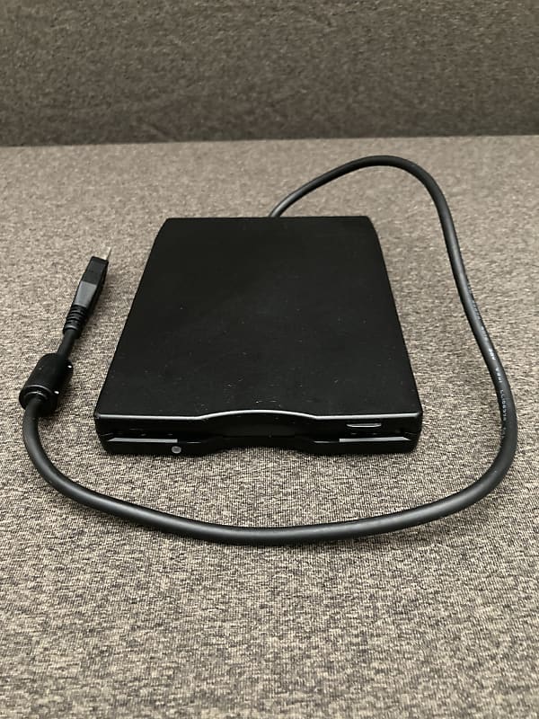 TEAC FD-05PUW USB 3.5" External Floppy Drive 1990's Black | Reverb