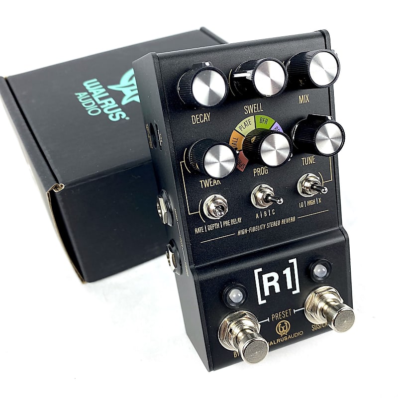 Walrus Audio R1 Mako Series Hi-Fidelity Stereo Reverb Pedal | Reverb