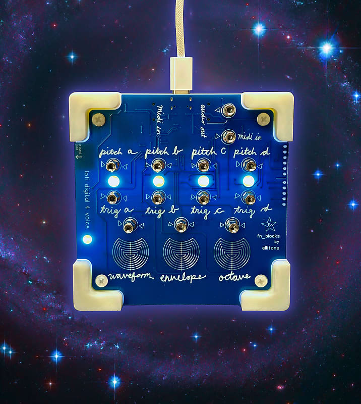 ellitone - lofi digital 4-voice synthesizer - fn_block 01 | Reverb