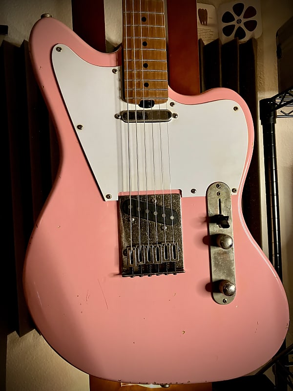 Custom Partscaster Telemaster w LOLLAR- Shell Pink Relic’d | Reverb