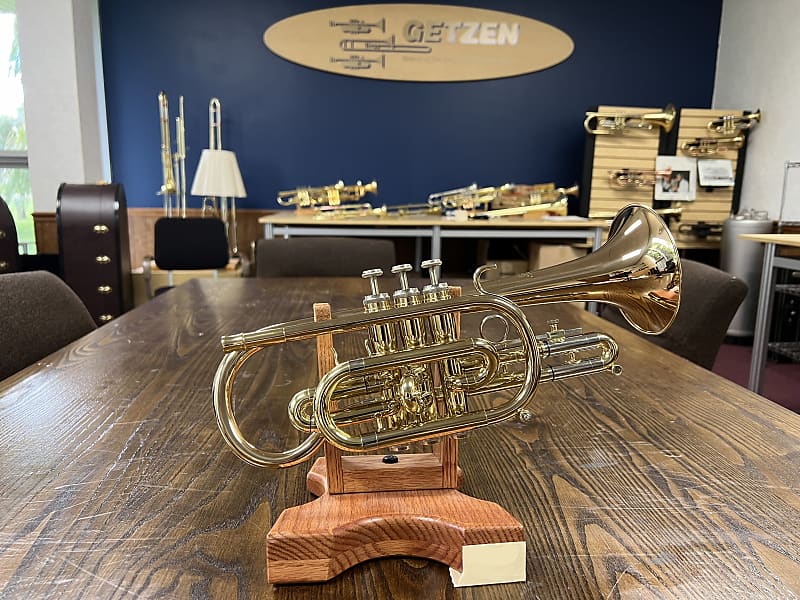 Getzen 481 Advanced Student Bb Cornet – Sales Rep. Sample | Reverb