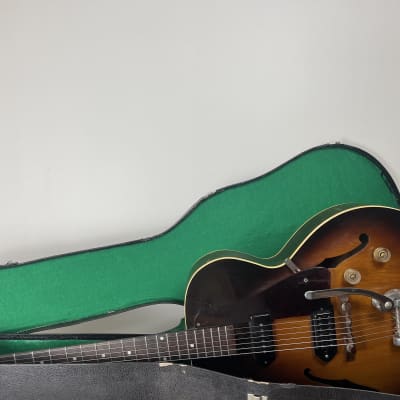 Gibson ES-125 w case 1940s | Reverb