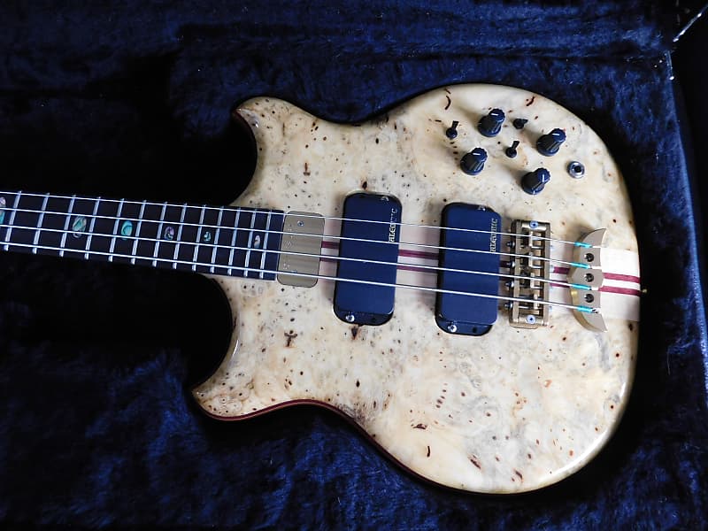 2015 Alembic Stanley Clarke Signature Deluxe SCSB4 4 String | Reverb
