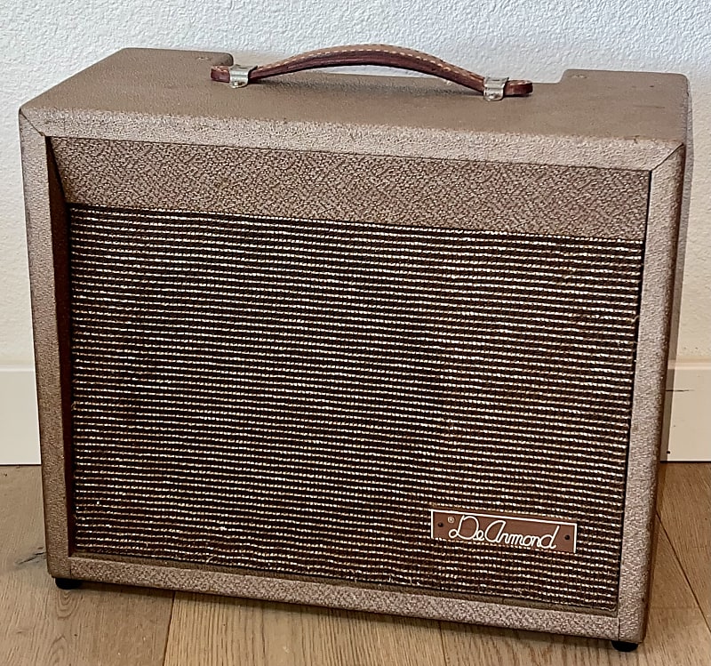 1960 DeArmond R5T Amplifier 10" Combo Super RARE, Tube Driven | Reverb