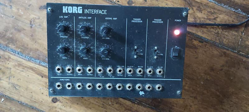 Korg MS02 1978 vintage analog control voltage /trigger | Reverb