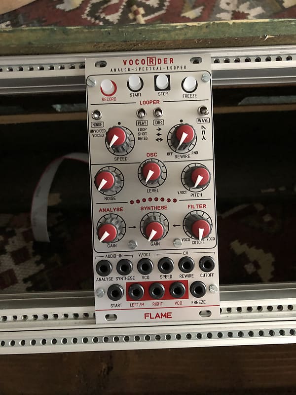 Flame Vocorder Eurorack Module Vocoder and Recorder | Reverb