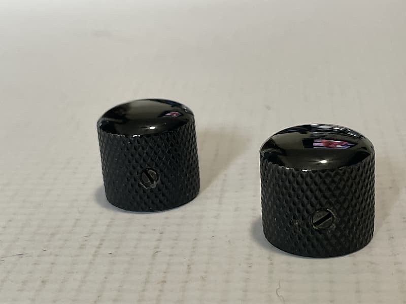 2000's Japan Jackson Dinky Guitar Black Dome Metal Volume Set | Reverb