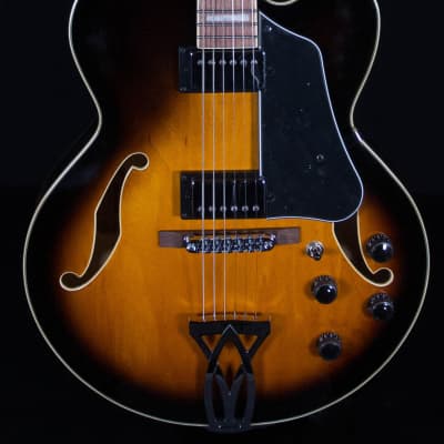 Vintage 1960's Aria Conrad Redburst Hollowbody Electric | Reverb