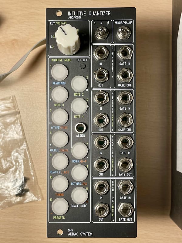 ADDAC 207 Intuitive Quantizer - Eurorack Module Black | Reverb