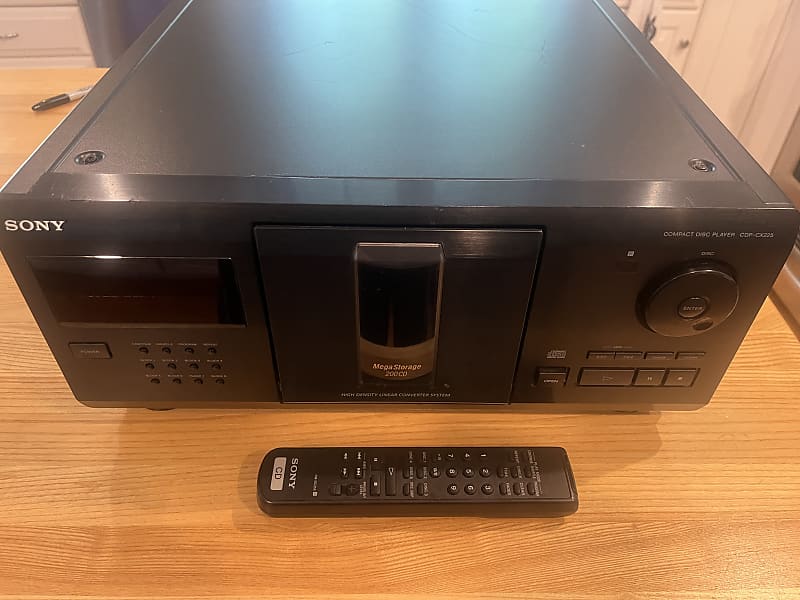 Sony CDP CX225 1980s - Black 200 CD Changer | Reverb