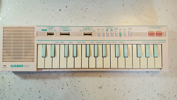Casio PT-1 Pastel Pink / Blue | Reverb
