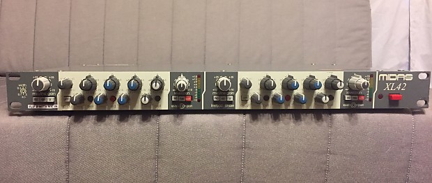 Midas XL42 2 Channel Preamp + EQ | Reverb Midas XL42 2 Channel Preamp + EQ | Reverb