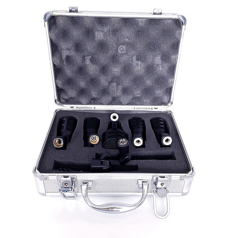 Audix 7 Piece Drum Mic Set Pack Black F10 F15 F14 F12 | Reverb