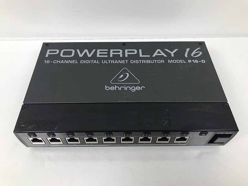 Behringer Powerplay P16-D 16-channel Distribution Module | Reverb UK