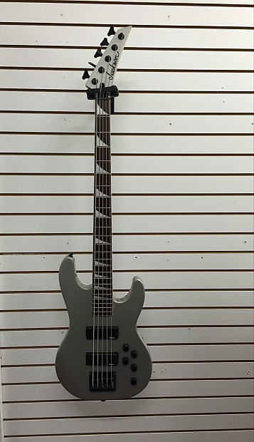 Jackson JS3 Silver 5 String Bass - USED | Reverb