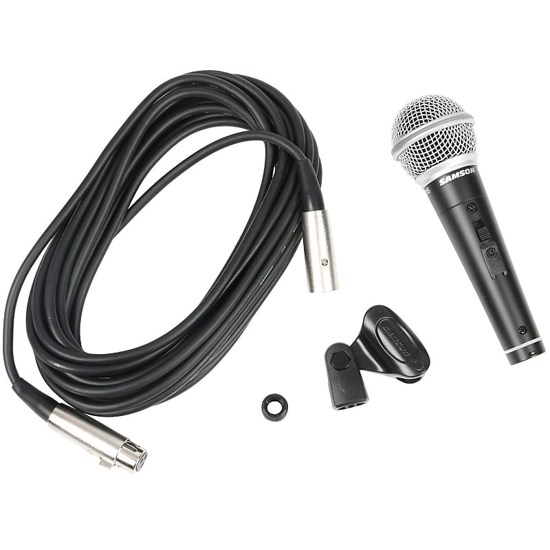 Samson R21S dynamic vocal microphone with on/off switch | Reverb