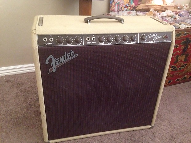 Fender Bandmaster 1963 Blond 3x10 Combo Larry Rodgers Custom | Reverb