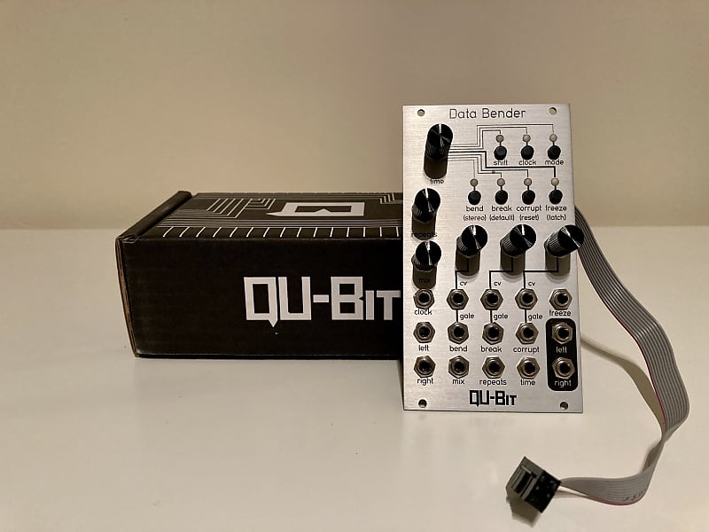 Qu-Bit Electronix Data Bender (Silver) Eurorack FX Module | Reverb