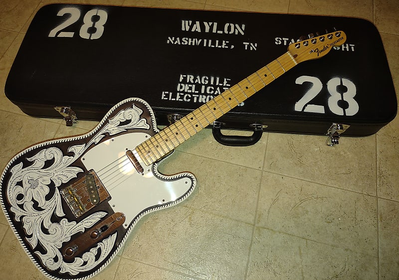 2012 Fender Telecaster American Special Tele w/Waylon Leather | Reverb