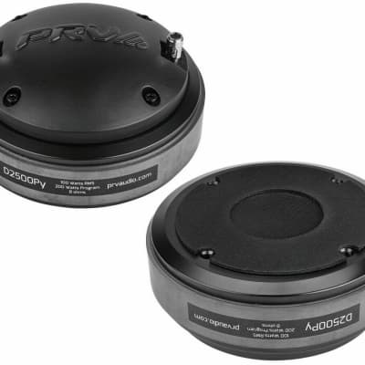 2x PRV Audio D2500Py 2" EXIT PRO AUDIO POLYIMIDE COMPRESSION | Reverb