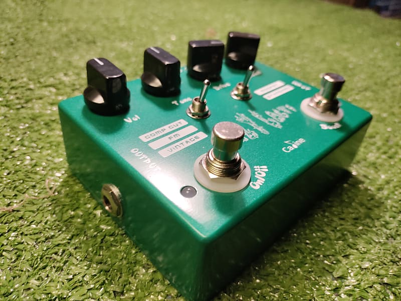 Cadine Overdrive & Boost Pedal Crazy Cactus - Green | Reverb