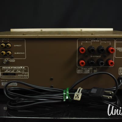 Marantz SM-6 Stereo Class A Power Amplifier in Very Good | Reverb
