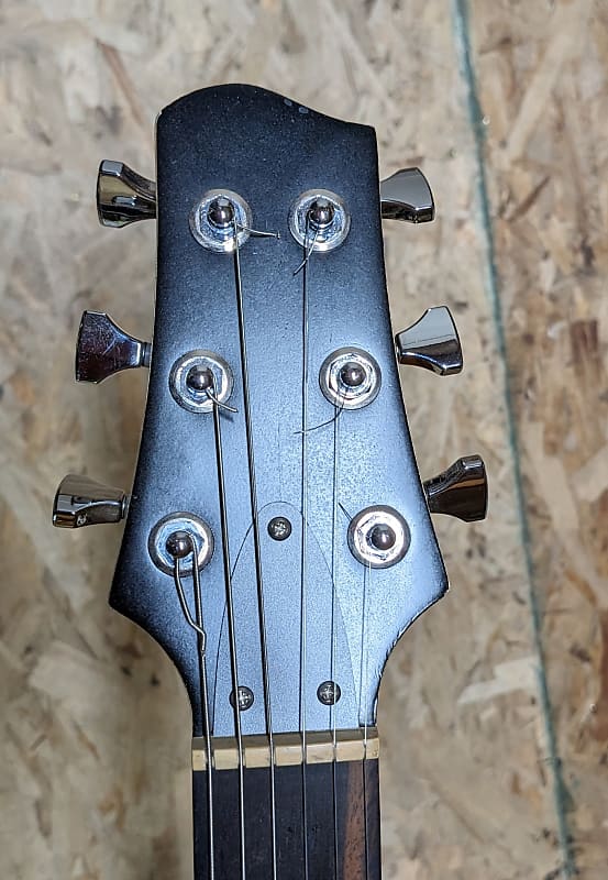Warmoth Baritone Neck - 3 x 3 headstock, no inaly, ebony | Reverb