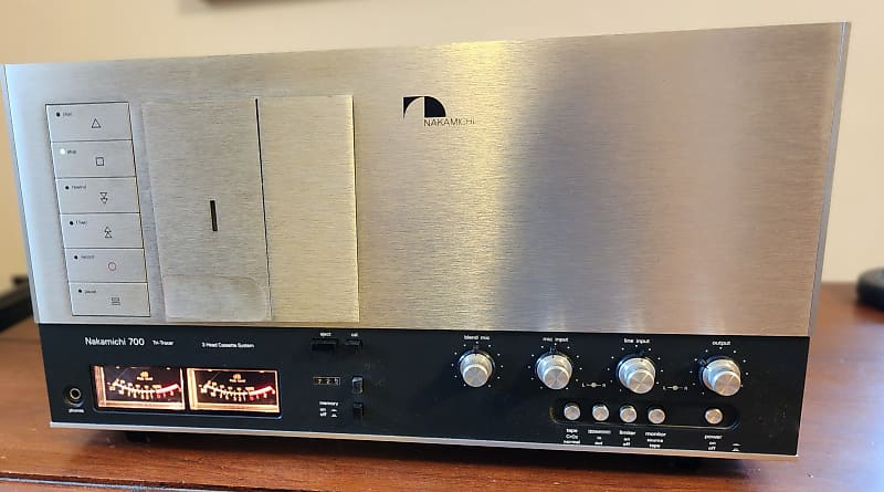 Nakamichi 700 Tri-Tracer Cassette Deck 700 Early 70s - Silver | Reverb
