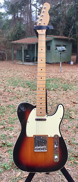 Custom double bound sunburst Telecaster | Reverb