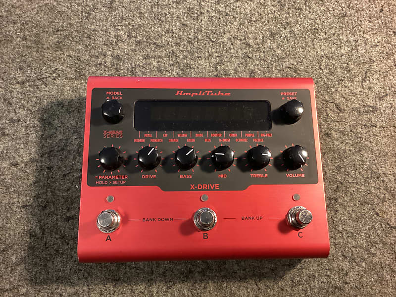 IK Multimedia AmpliTube X-Drive 2021 - Red | Reverb UK
