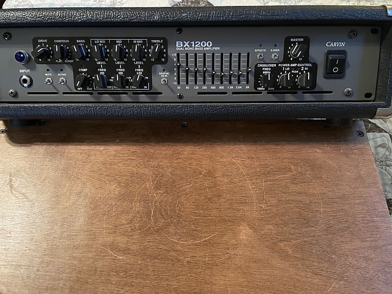 Carvin BX1200 Bass Amp - Black / Grey | Reverb