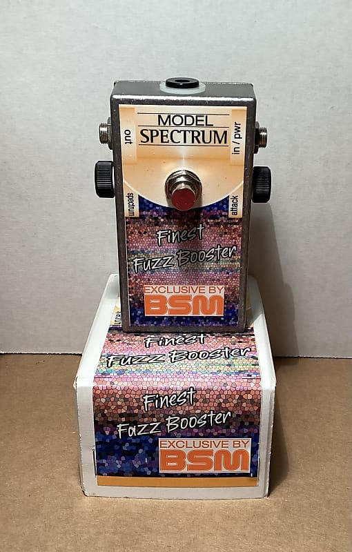 BSM Spectrum Finest Fuzz Booster Pedal Tommy Bolin (Deep | Reverb