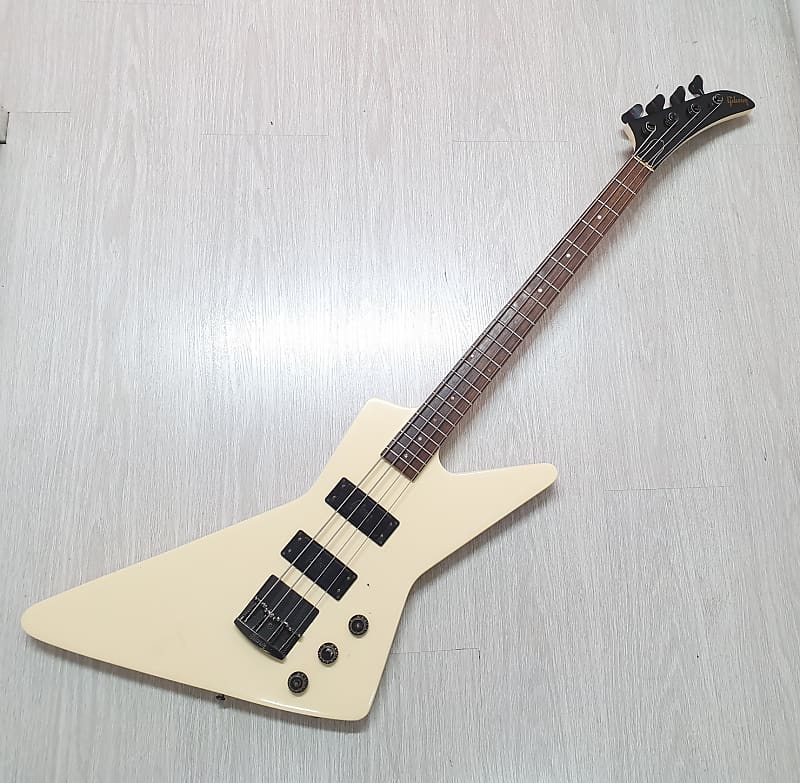 Gibson explorer bass white 1985 | Reverb