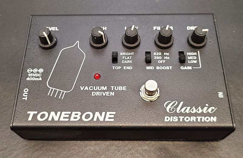 Tonebone Classic Distortion Vacuum Tube Pedal RARE | Reverb