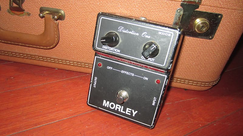 1980 Morley Distortion One MOD-D1B Black | Reverb