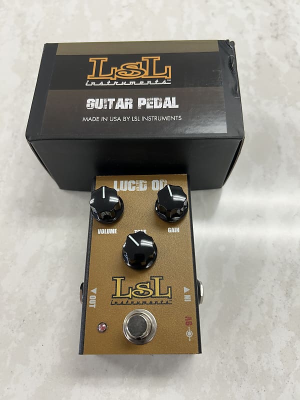 LsL Instruments Lucid OD Overdrive New - Gold | Reverb